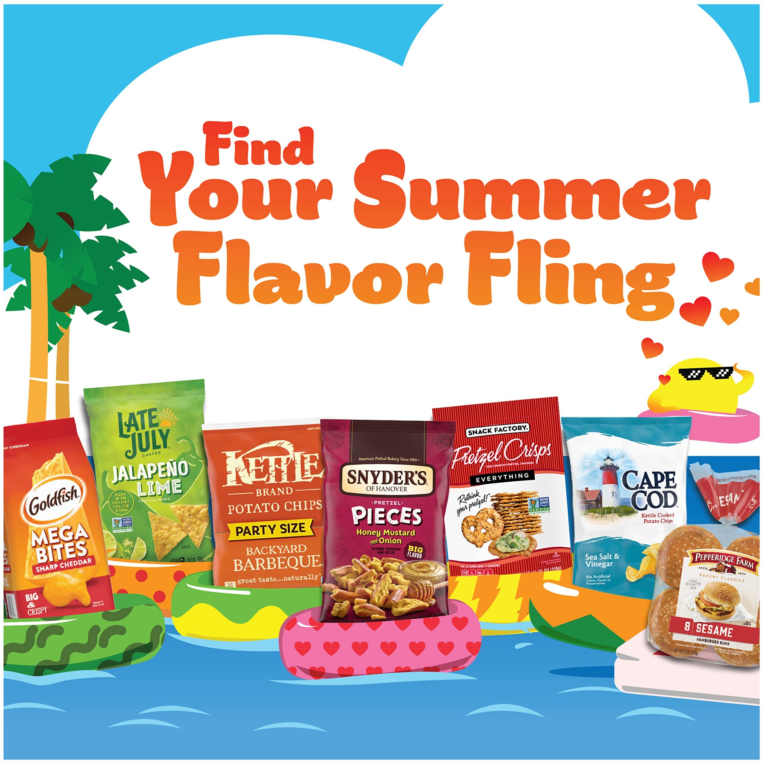 Goldfish Cheddar Crackers, Snack Crackers, 30 oz carton Cheddar & Xtra ...